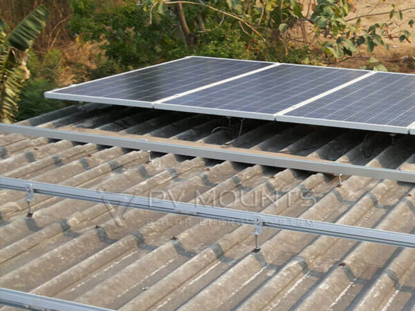 Solar L Bracket PVM-L-02 with hanger bolt for Solar Panel Mount
