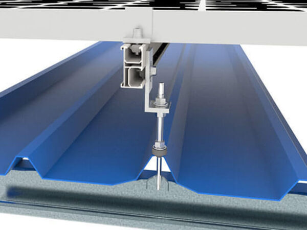 Solar L Bracket PVM-L-02 with hanger bolt for Solar Panel Mount