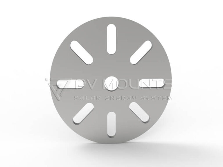 Flange Head of Screw Pile for Solar Mounting System - PV Mounts