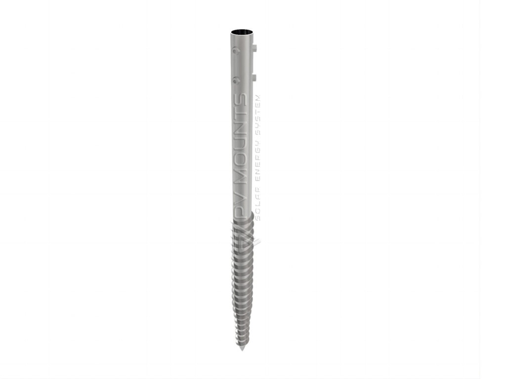 Adjustable Solar Ground Screw Pile PVM-GS-04B - PV Mounts