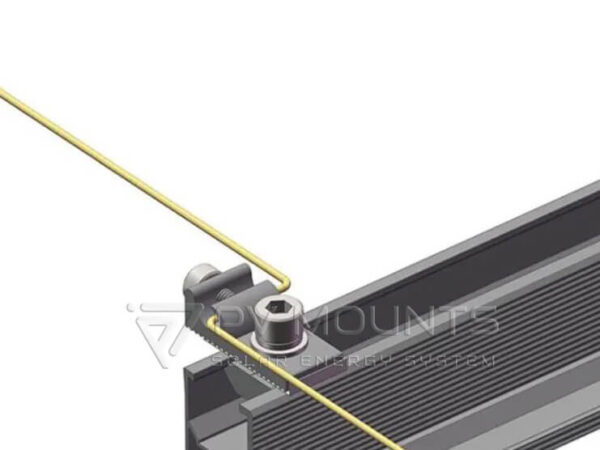 Solar Grounding kits earthing lug for solar panel mounting system