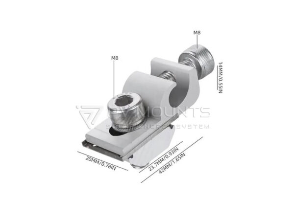Solar Grounding kits earthing lug for solar panel mounting system