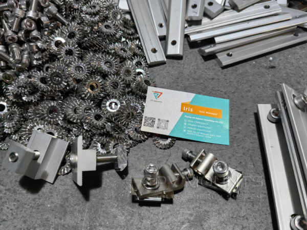 Solar Grounding kits earthing lug for solar panel mounting system