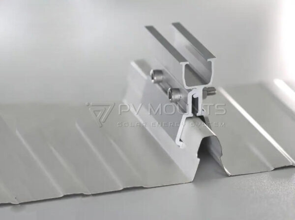 Standing Seam Clamp with Integrated Rail | PV MOUNTS