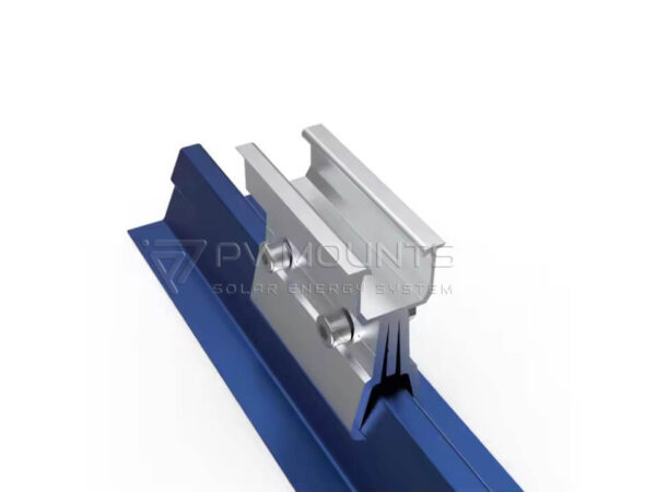 Standing Seam Clamp with Integrated Rail | PV MOUNTS