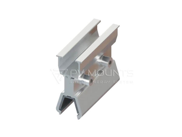 Standing Seam Clamp with Integrated Rail | PV MOUNTS