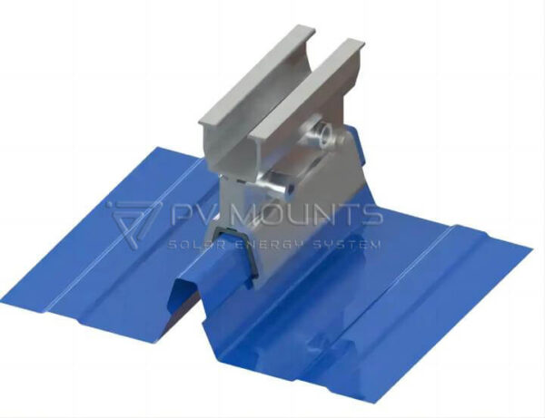 Standing Seam Clamp with Integrated Rail | PV MOUNTS