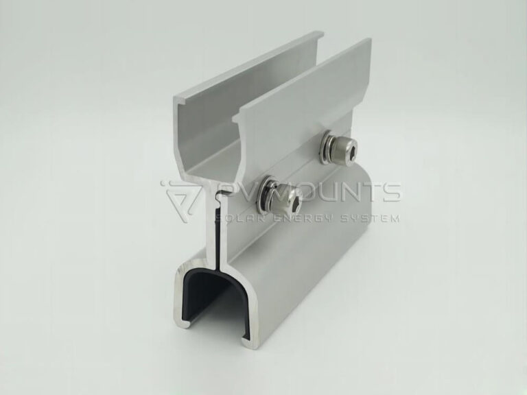 Standing Seam Clamp with Integrated Rail | PV MOUNTS
