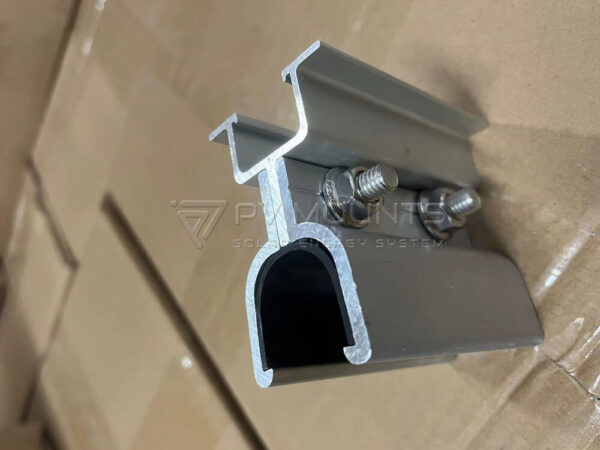 Standing Seam Clamp with Integrated Rail | PV MOUNTS